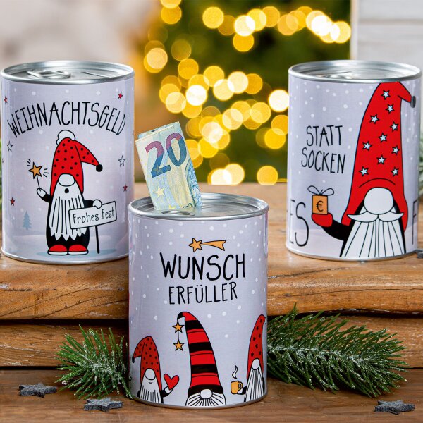 Gilde Handwerk Spardose Bärti – Statt Socken, Wichtel, 7,95