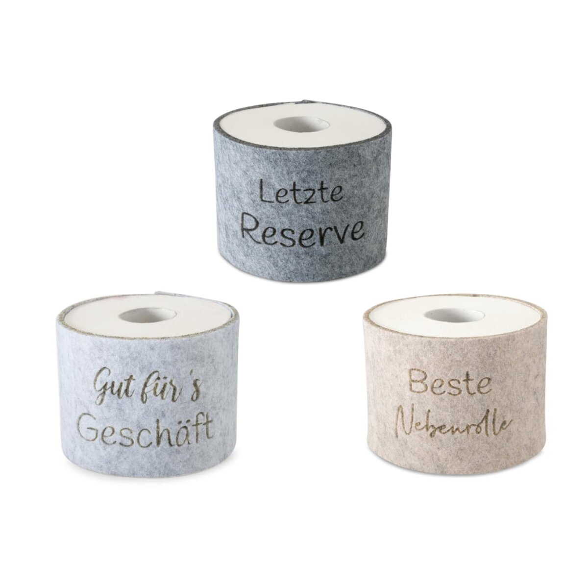 Banderollen für Toilettenpapier, 11,95